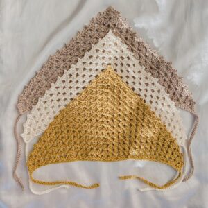 16 Free Crochet Kerchief Patterns For Ladies - Clairea Belle Makes
