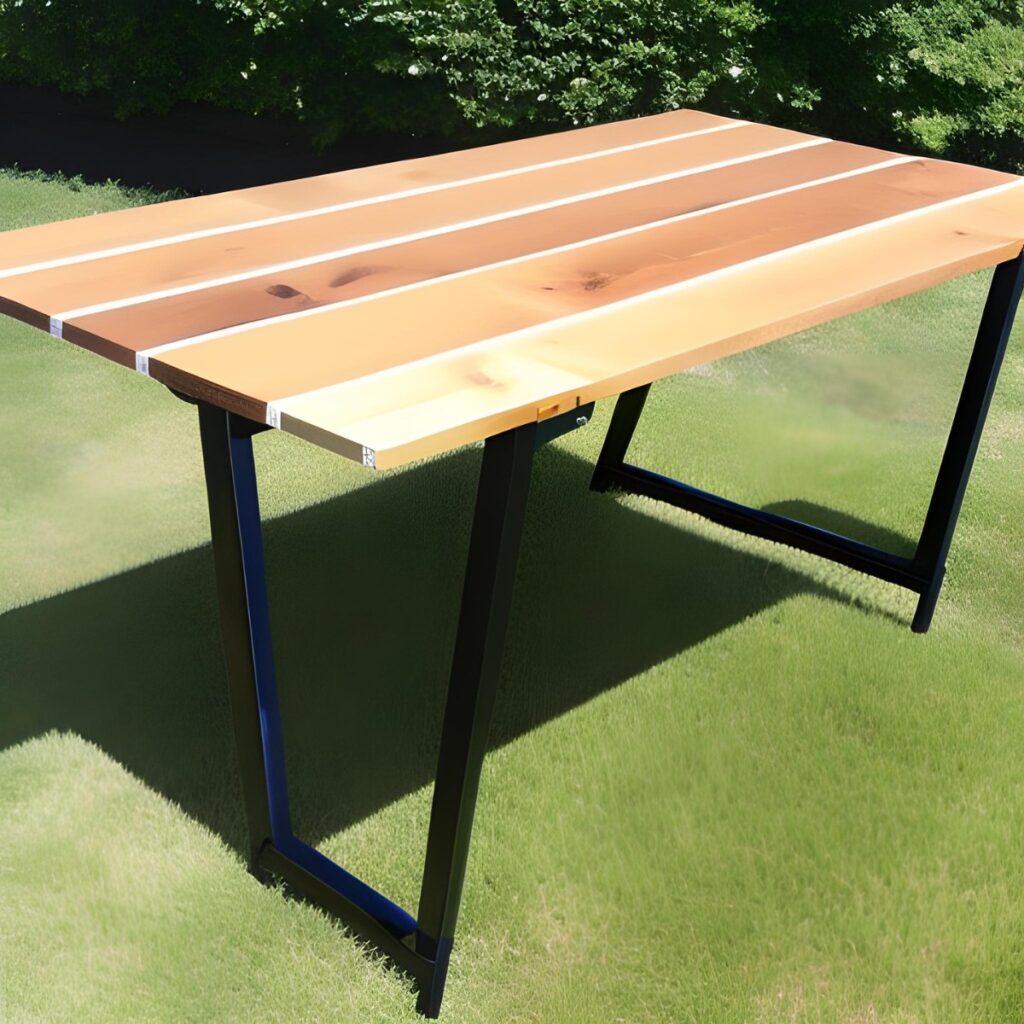 16 DIY Folding Table Ideas For Everyone To Try - Clairea Belle Makes