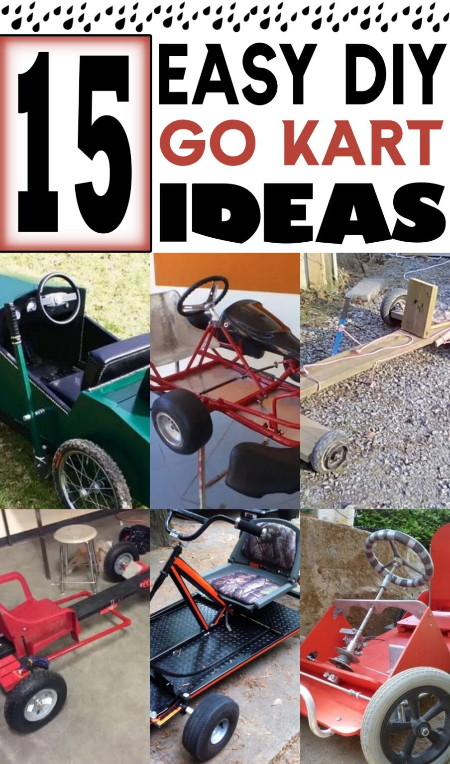 15 DIY Go Kart Ideas + Inspirational Tutorials (Easy!)
