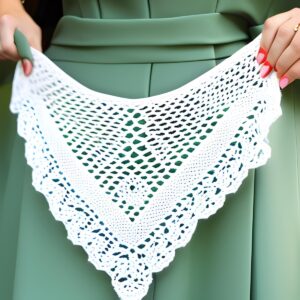 16 Free Crochet Kerchief Patterns For Ladies - Clairea Belle Makes