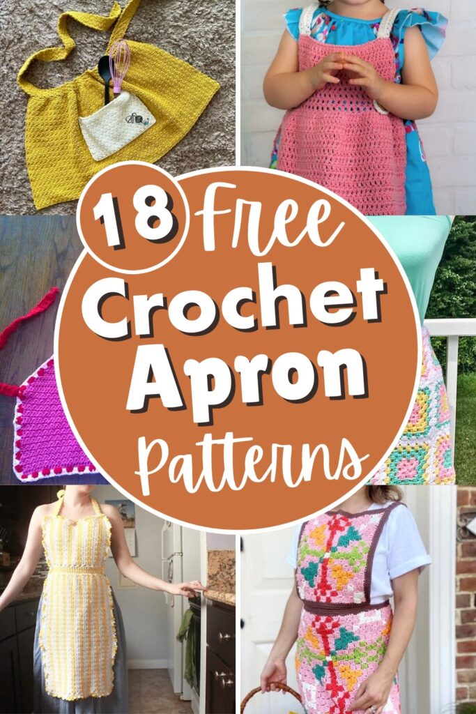 18 Modern Crochet Apron Patterns That Go Abroad The Kitchen!
