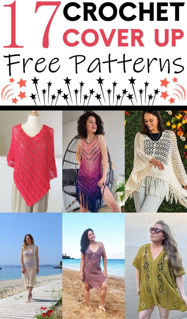 17 Crochet Cover Up Patterns For Ladies To Style Anywhere - Clairea ...