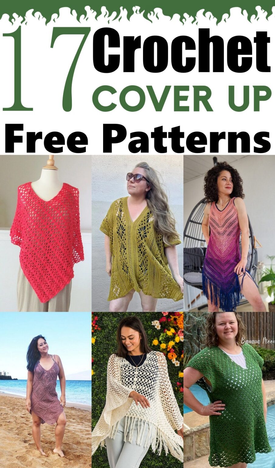 17 Crochet Cover Up Patterns For Ladies To Style Anywhere - Clairea ...