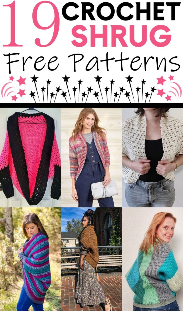 16 Free Crochet Shrug Patterns To Cover Your Shoulders In Style ...
