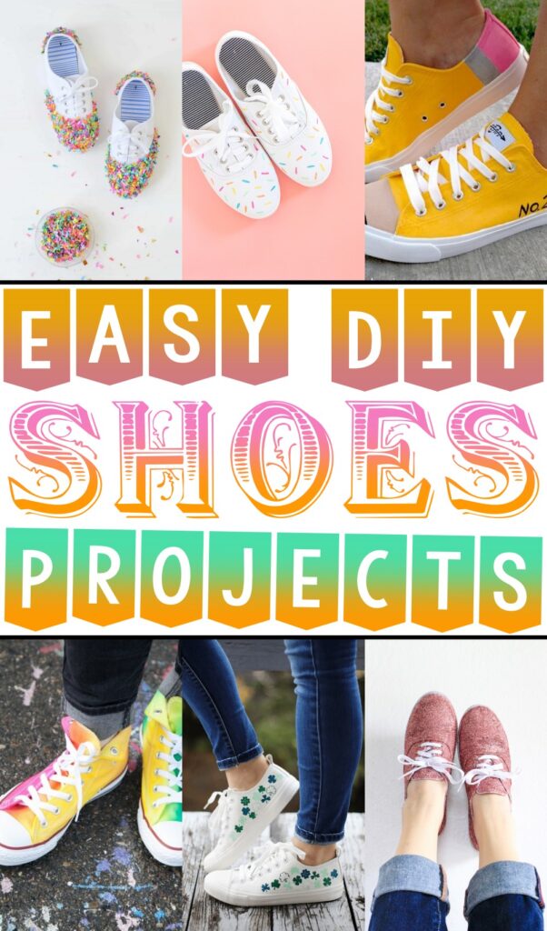 14 DIY Shoes Projects For Sneaker Lovers - Clairea Belle Makes