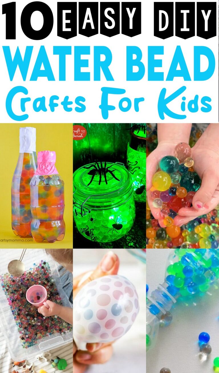 10 DIY Water Bead Crafts For Kids To Get Inspiration - Clairea Belle Makes
