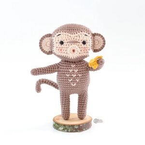 12 Free Crochet Monkey Patterns For Making Cute Amigurumi - Clairea ...