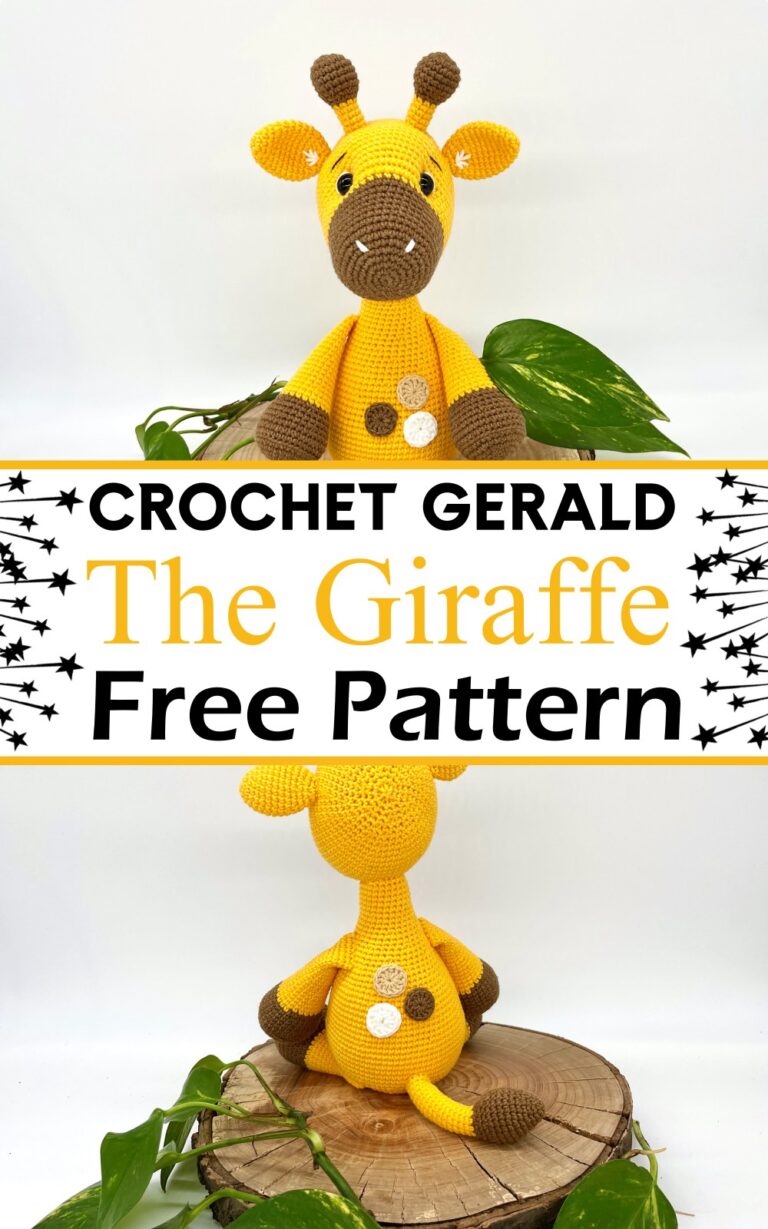 11 Easy Crochet Giraffe Patterns For Beginners - Clairea Belle Makes