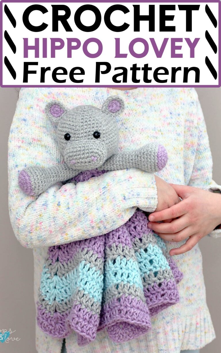 10 Free Crochet Hippo Patterns For Making Cuddly Amigurumi - Clairea ...
