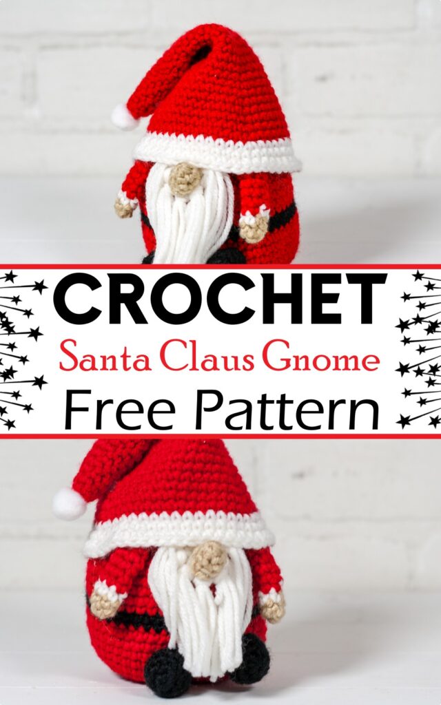 10 Crochet Santa Patterns To Welcome Holiday Vibes - Clairea Belle Makes