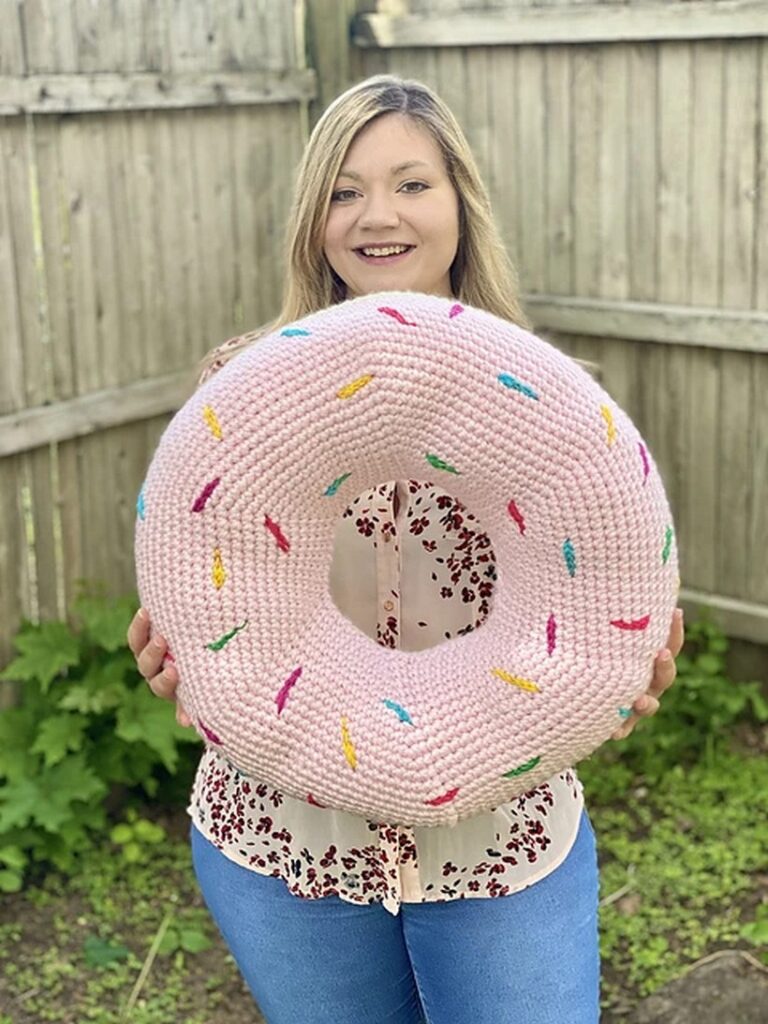 13 Free Crochet Donut Patterns For Kid's Toys - Clairea Belle Makes