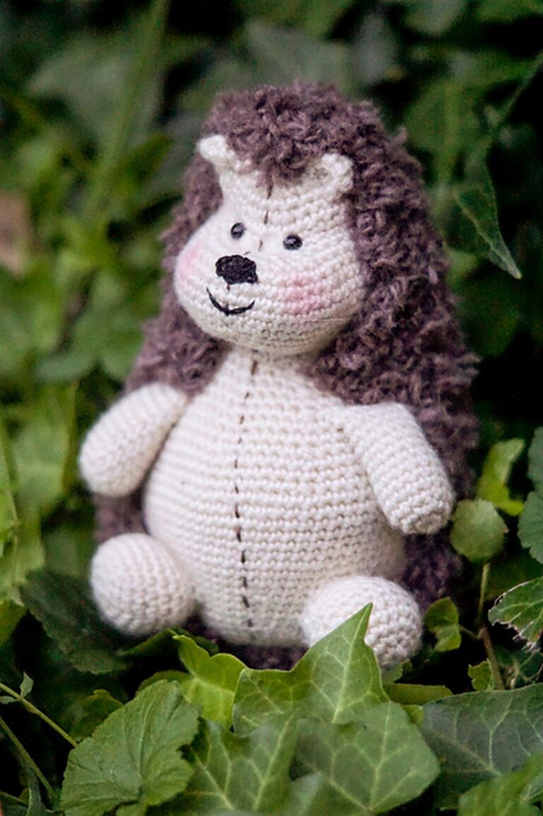 11 Free Amigurumi Crochet Hedgehog Patterns For Kids - Clairea Belle Makes