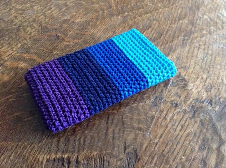 10 Free Crochet Phone Case Patterns (For Caretakers) - Clairea Belle Makes