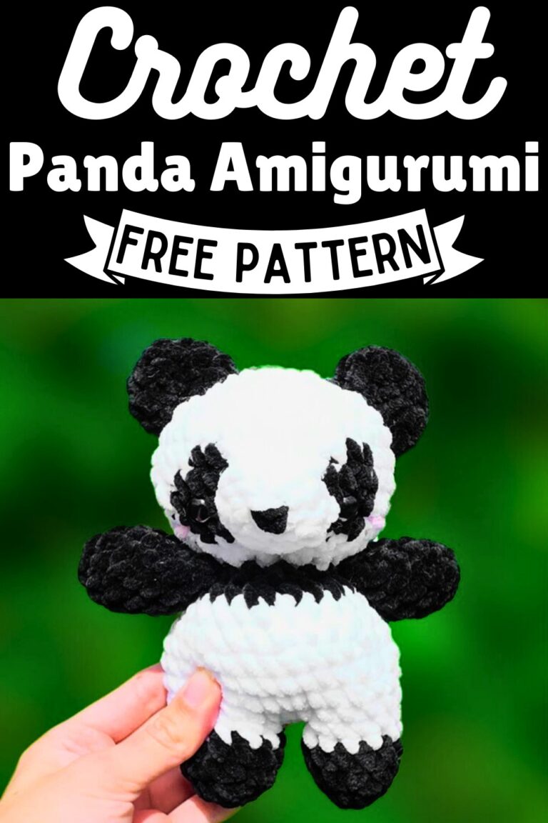 15 Free Crochet Panda Patterns For Amigurumi - Clairea Belle Makes