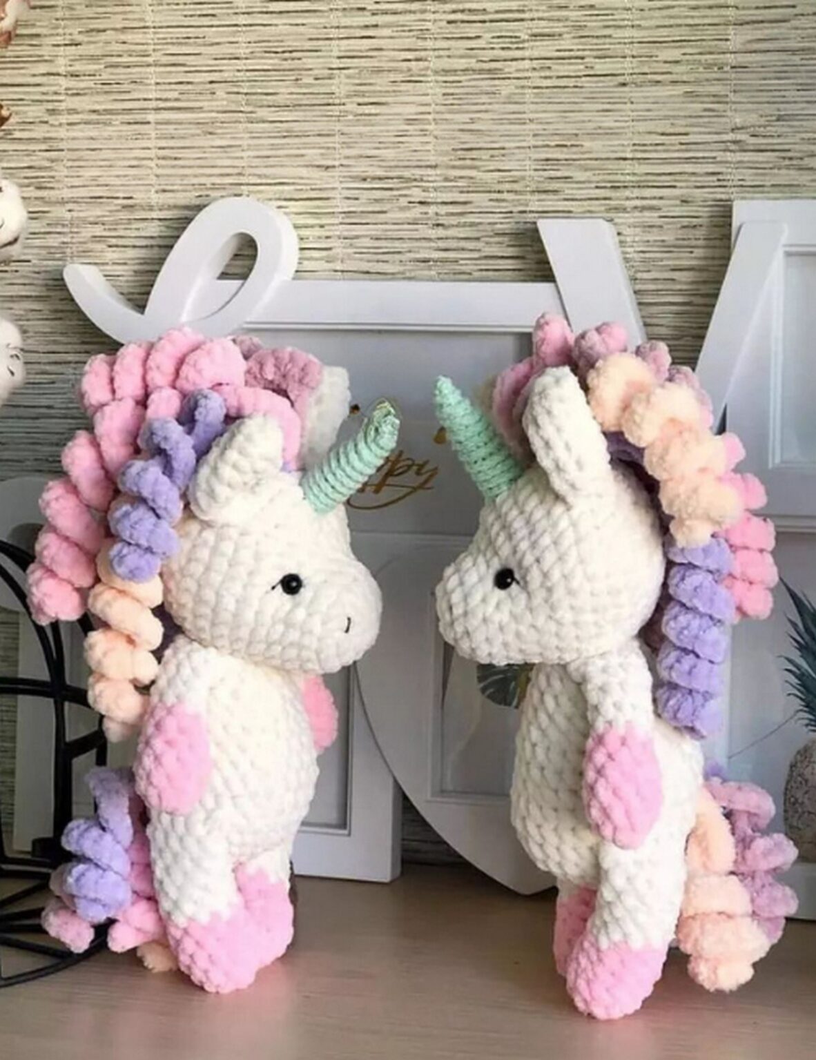 Free Crochet Cute Unicorn Amigurumi Pattern - Clairea Belle Makes