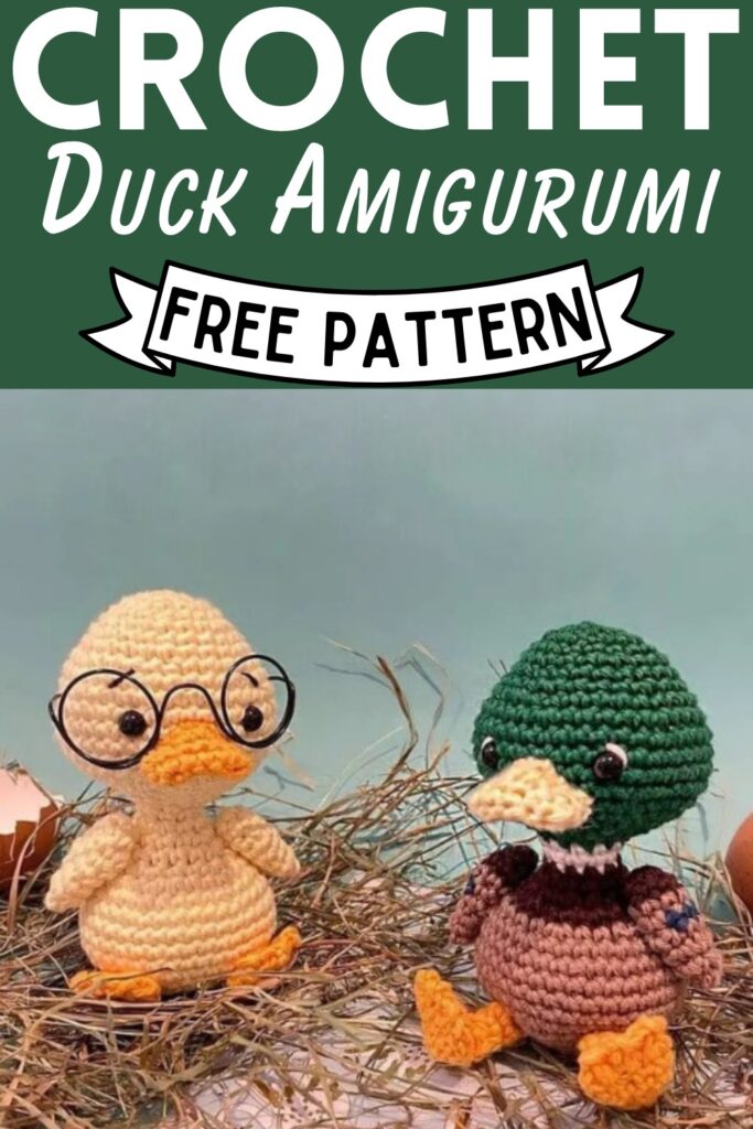 Crochet Duck Amigurumi Pattern - Clairea Belle Makes
