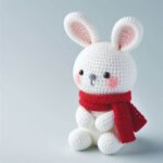 Softest Crochet Snow Bunny Pattern For Free - Clairea Belle Makes