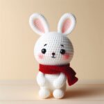 Softest Crochet Snow Bunny Pattern For Free - Clairea Belle Makes