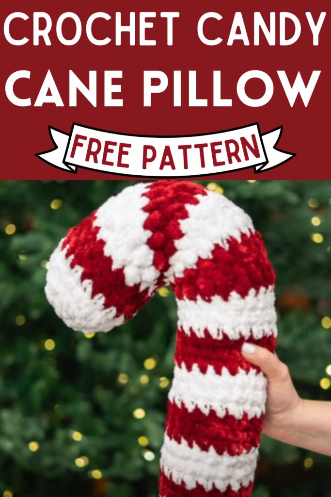 Festive Colored Crochet Candy Cane Amigurumi Pattern - Clairea Belle Makes