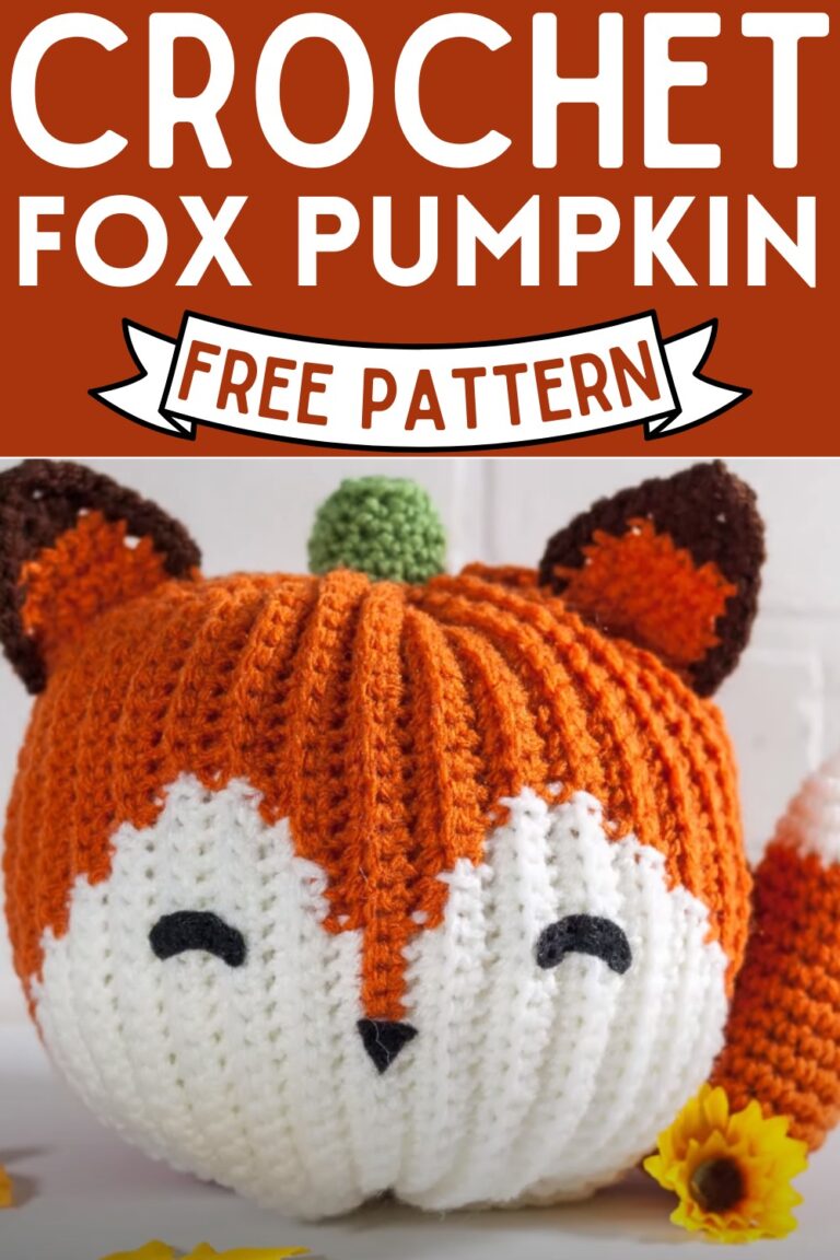 Crochet Fox Patterns For Kids' Room Decor - Clairea Belle Makes