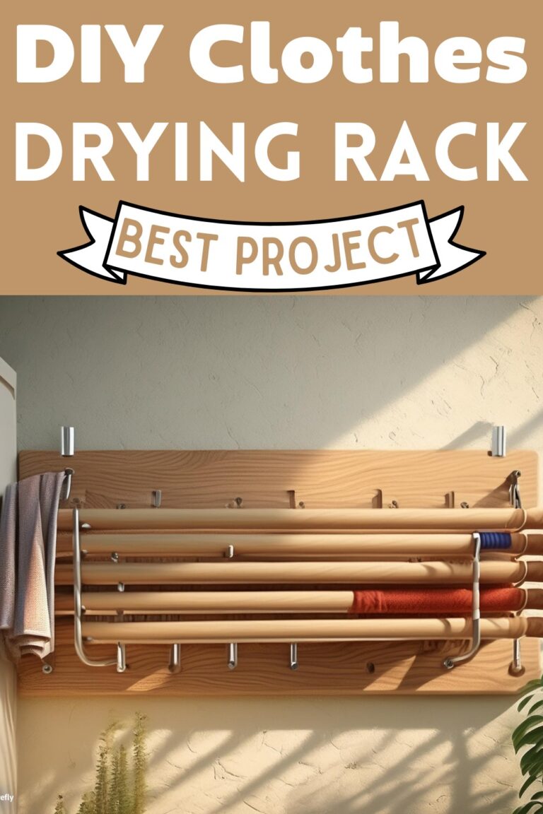 DIY Clothes Drying Rack for Quick Drying Needs - Clairea Belle Makes