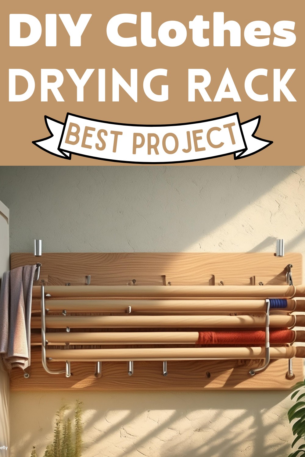 DIY Clothes Drying Rack For Quick Drying Needs Clairea Belle Makes DIY Clothes Drying Rack For Quick Drying Needs Clairea Belle Makes