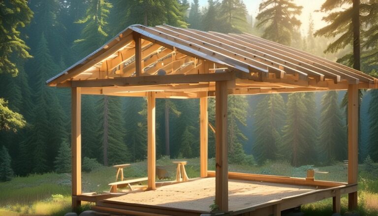 DIY 12x20 Cabin Project On A Budget - Clairea Belle Makes