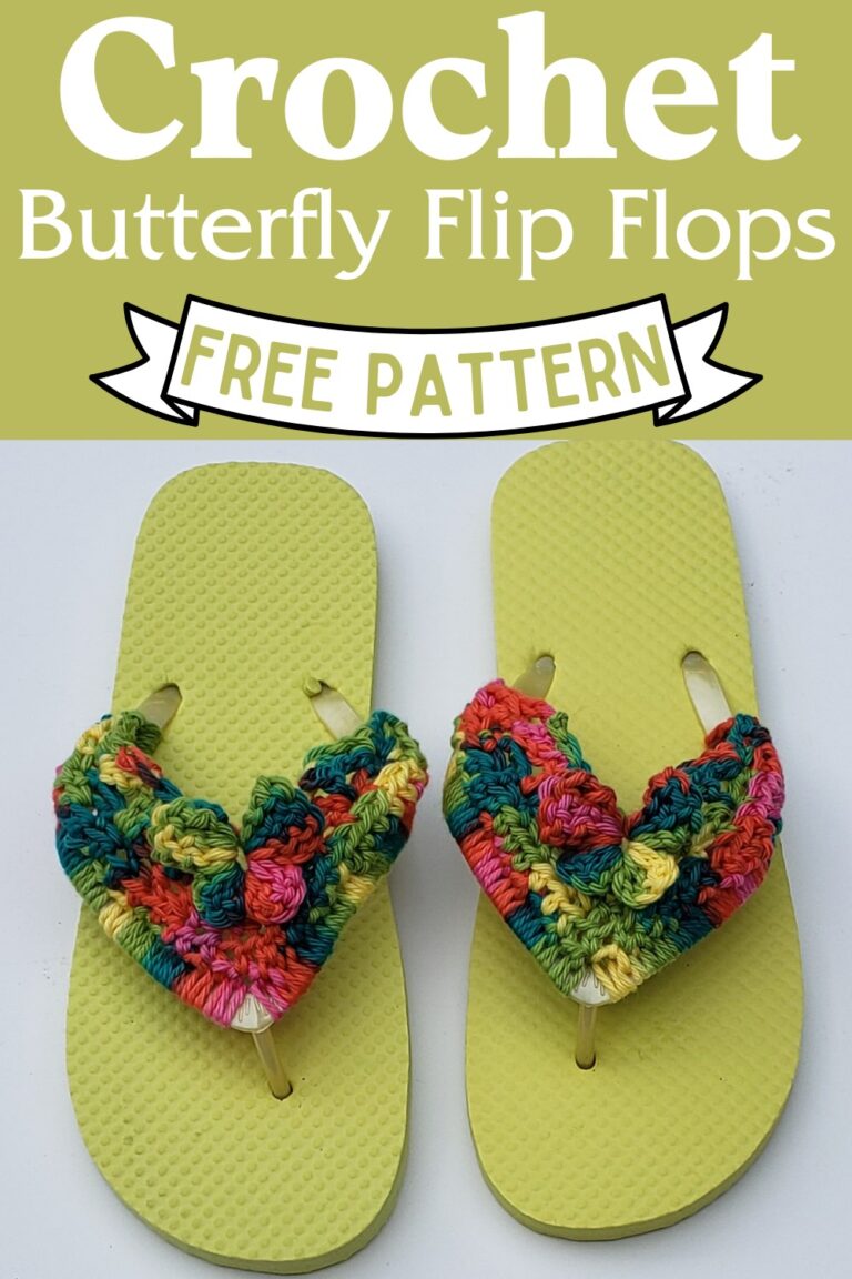 5 Cutest Crochet Flip Flop Patterns For Babies - Clairea Belle Makes