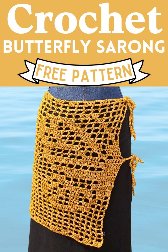 Crochet Sarong Patterns For Beach Wears - Clairea Belle Makes