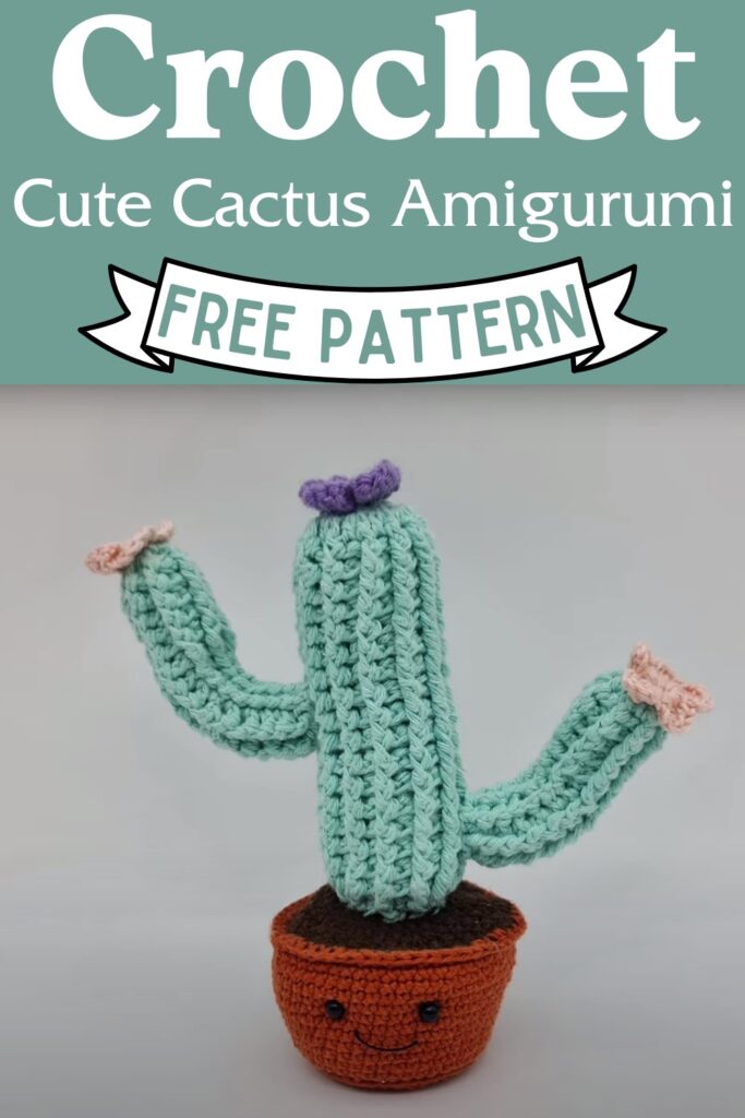 5 Adorable Mini Crochet Cactus Patterns - Clairea Belle Makes