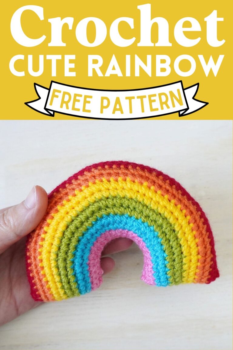 Easy Crochet Rainbow Patterns For Trying Different Colors On Hand ...