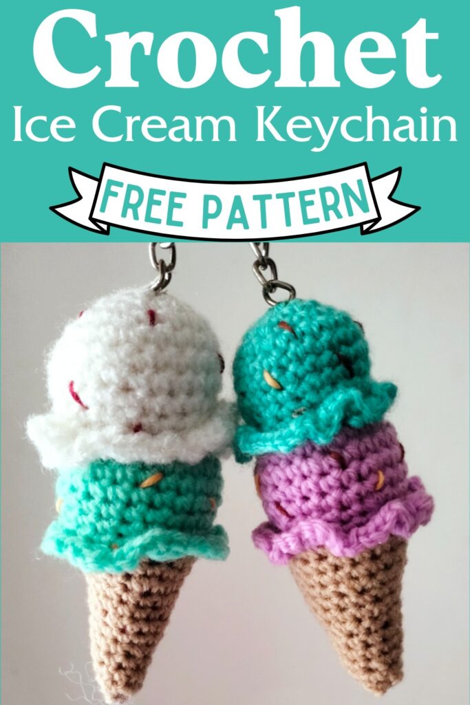 6 Super Useful & Cute Crochet Keychain Patterns - Clairea Belle Makes