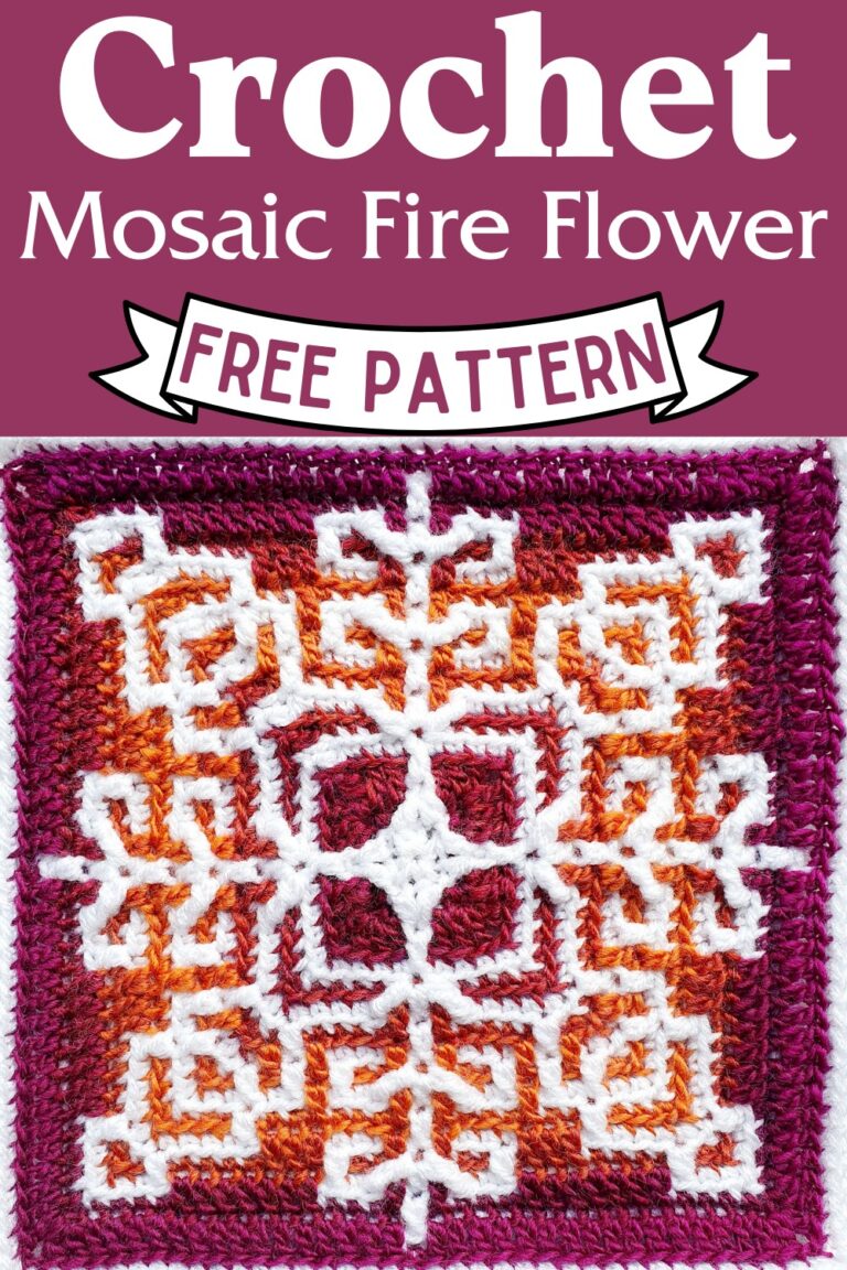 5 Colorful & Unique Crochet Mosaic Patterns - Clairea Belle Makes