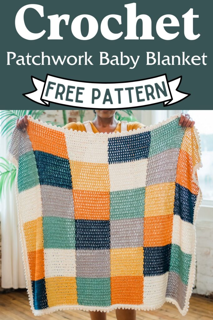 5 Crochet Patchwork Blanket Patterns Made In Different Color Blocks ...