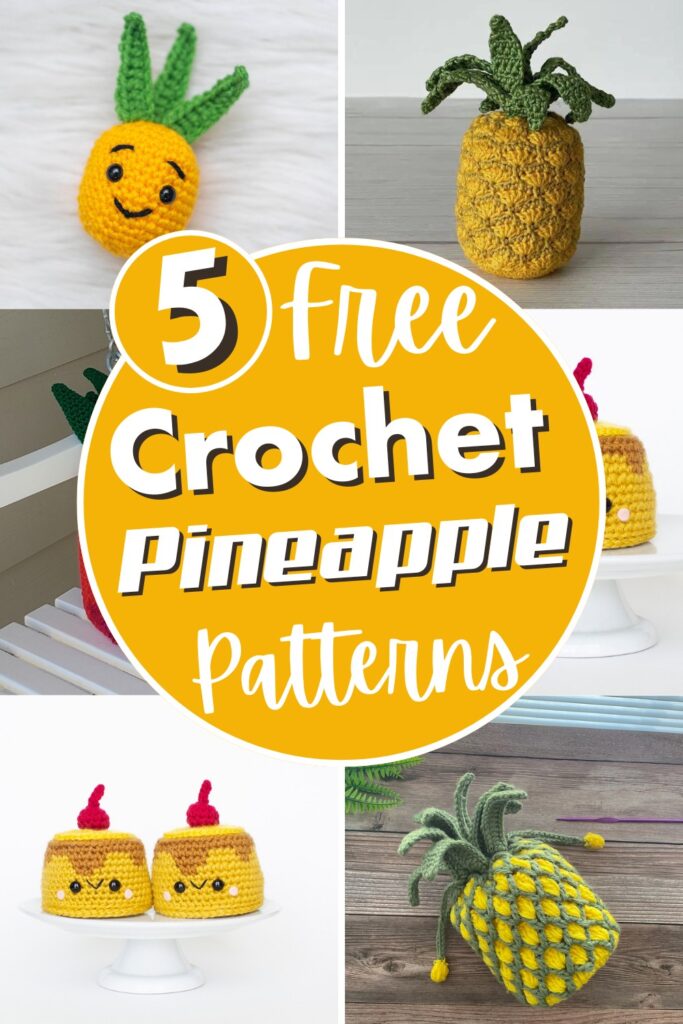 Crochet Pineapple Patterns And Inspired Accessories - Clairea Belle Makes