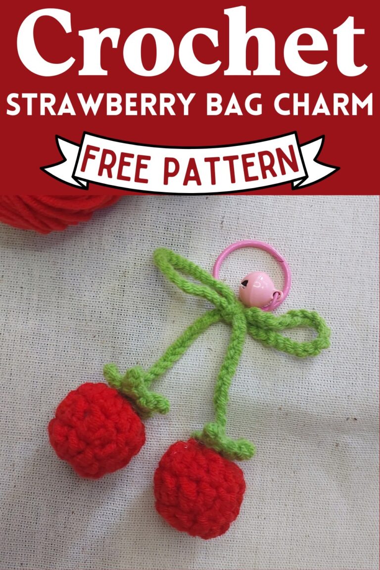 5 Adorable & Useful Crochet Bag Charm Patterns - Clairea Belle Makes