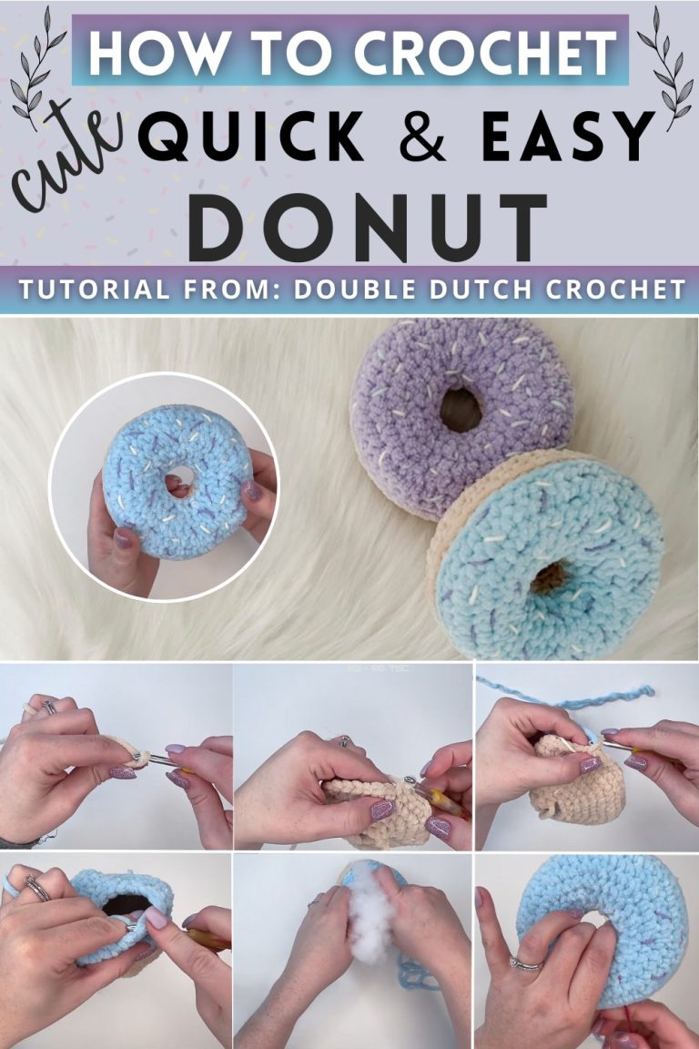 Adorable Crochet Donut Amigurumi Tutorial To Brighten Your Day ...