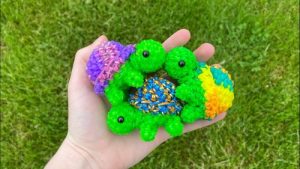 Loomigurumi Baby Turtle pattern For Squeezable Toys - Clairea Belle Makes