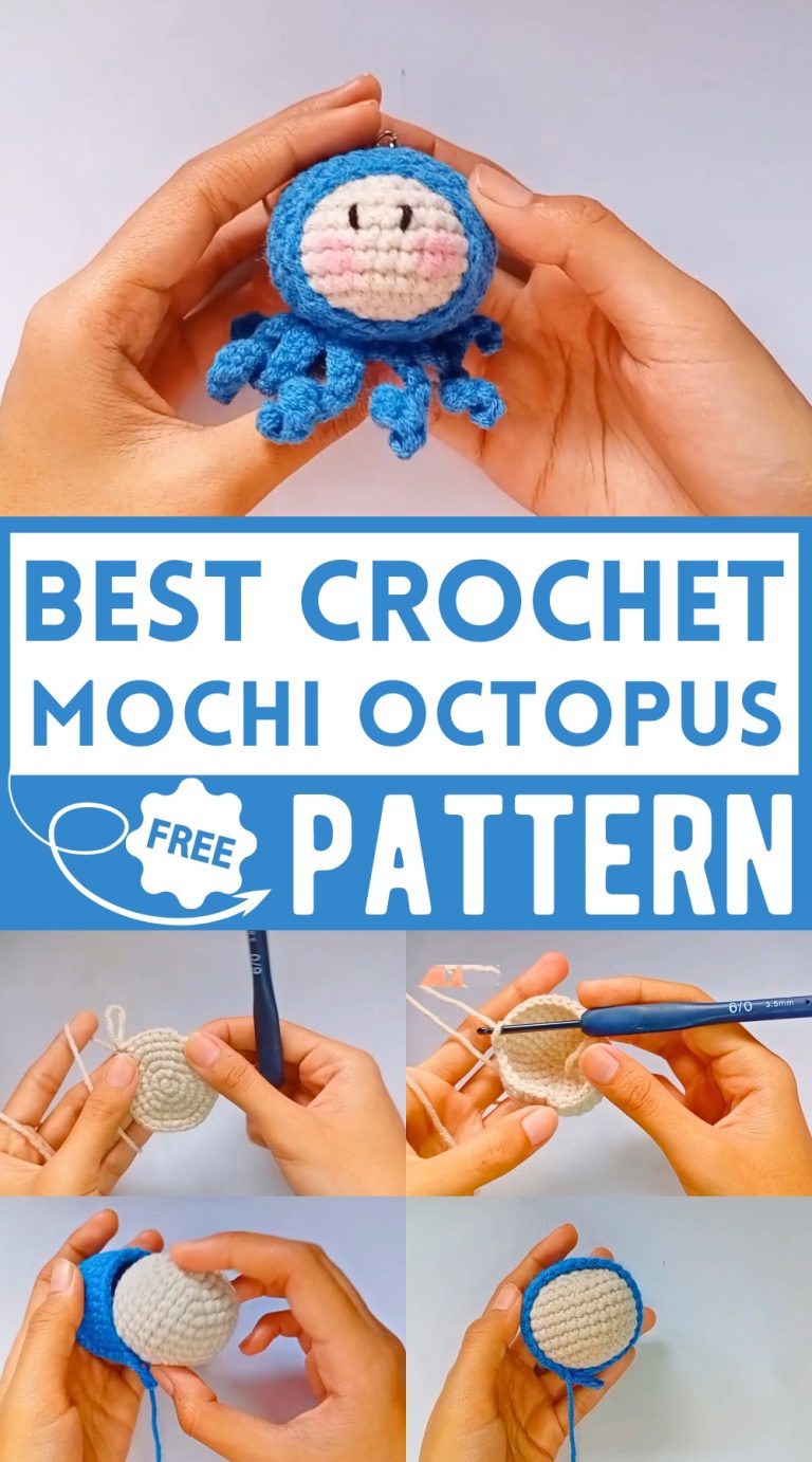 Crochet Mochi Octopus Pattern For Gifting - Clairea Belle Makes