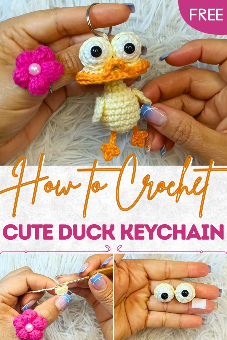 Free Tips to Crochet a Duck Keychain Pattern for Cute Looks - Clairea ...