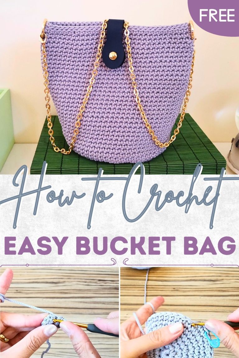 Stunning Crochet Bucket Bag Pattern That Elevate Your Look - Clairea ...