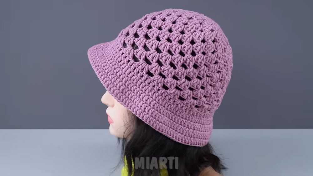 Crochet Granny Bucket Hat Pattern to Turn Heads All Season Long ...